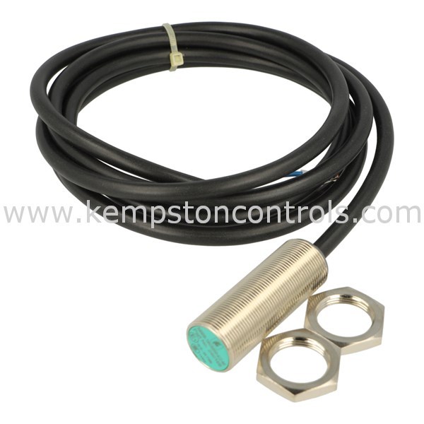 Pepperl + Fuchs NBB8-18GM50-E2-M P+F INDUCTIVE SENSOR, M18, 8MM RANGE FLUSH, PNP NO, 2M PUR ...