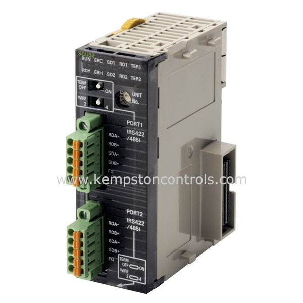Omron CJ1W-SCU31-V1 OMRON SERIAL COMMUNICATION UNIT, 2X RS-422/485 POR | Kempston Controls