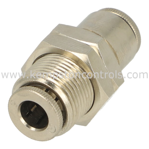 Camozzi 6590 6 CAMOZZI PUSH IN FITTING-BULKHEAD CONNECTOR-6MM TUBE ...