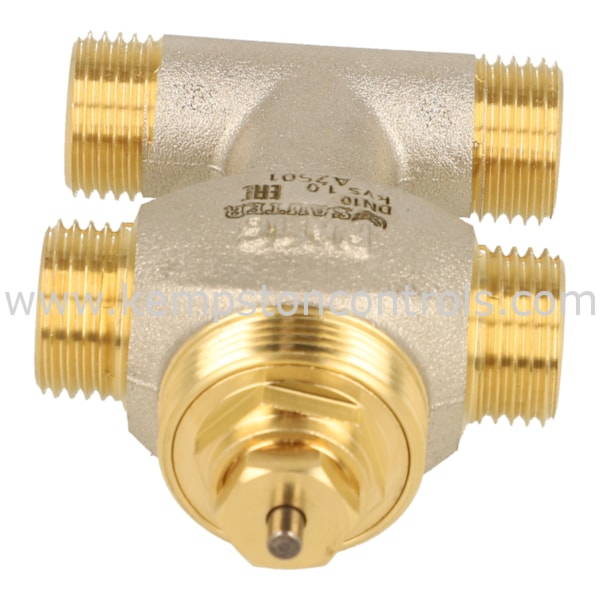 SAUTER BUL010F410 SAUTER SMALL 3-WAY VALVE, DN10, G1/2A, KVS1.0, BYPASS ...