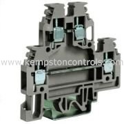 Cabur DAS.4/GR CABUR DOUBLE DECK TERMINAL BLOCK 4MM GREY | Kempston Controls