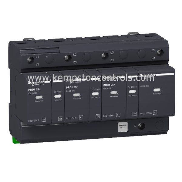 Schneider 16332 SCHNEIDER ELECTRIC, MULTI 9 PRD1 25R, MODULAR SURGE ...