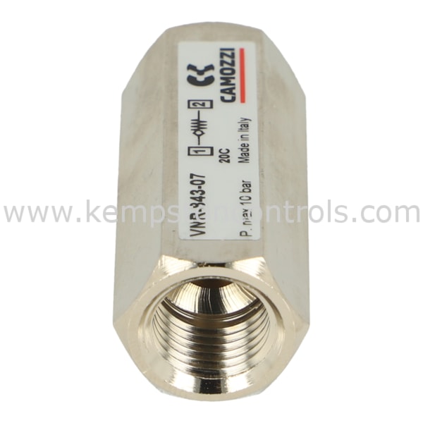 Camozzi VNR-843-07 CAMOZZI NON RETURN VALVE-1/4-FEMALE FEMALE ...