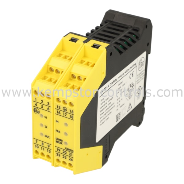IFM G2001S IFM SAFETY SWITCH GEAR WITH MUTING, SAFETY MUTING RELAY FOR ...