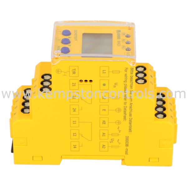 BENDER 71016306 BENDER INSULATION MONITOR, AC30-460HZ 0-300V, N/O OR N ...