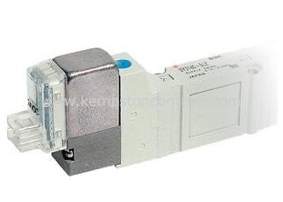 SMC SY9120-5Y0-02F-Q SMC SOLENOID VALVE, 5 PORT, 2 POSITION SINGLE, 1/4" PORT, 24VDC | Kempston ...