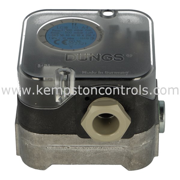 Dungs LGW 10 A4 AG-M-MS9-V0-VS3 ST-SE DUNGS LGW 10 A4 DIFFERENTIAL AIR PRESSURE SWITCH (THREAD ...