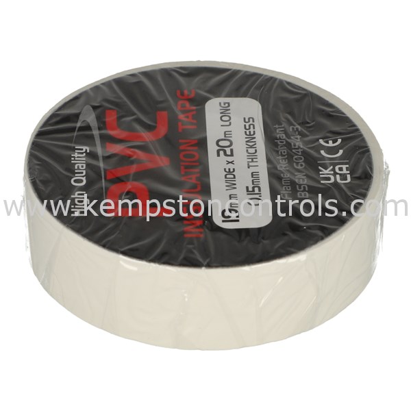 KTEC Accessories KTEC19X20PVCTWH KTEC INSULATION TAPE, 19MM X 20M ...