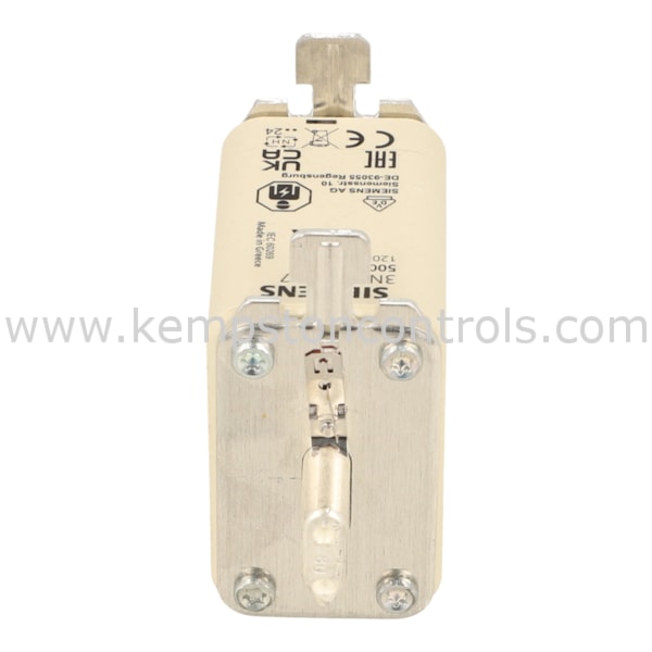 Siemens 3NA3824-7 SIEMENS LV HRC FUSE GL/GG NH000 80A 500V | Kempston ...