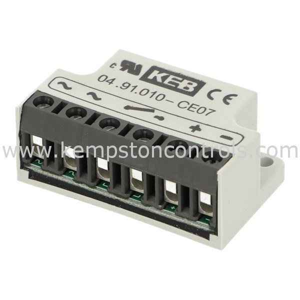 KEB 04.91.010-CE07 KEB HALF WAVE RECTIFIER, UX0.45, DC SWITCHING, 240V ...