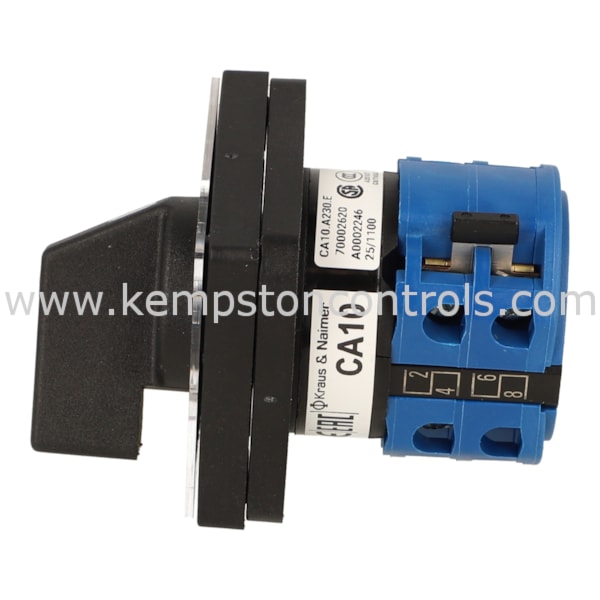Kraus and Naimer CA10 A230-600 E KRAUS AND NAIMER ROTARY SWITCH, 20A, 690V, 2NO/2NC, SP 3 ...