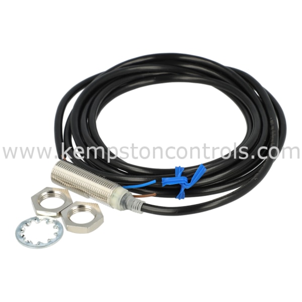 Omron E2E-X4D1-T 2M OMRON PROXIMITY SENSOR, INDUCTIVE, NICKEL-BRASS, SHORT BODY, M12, SHIELDED ...
