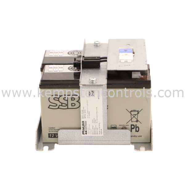 MURR 89552 MURR BATTERY MODULE, 24V/7,2AH, 4 HOLE SCREW MOUNTING ...