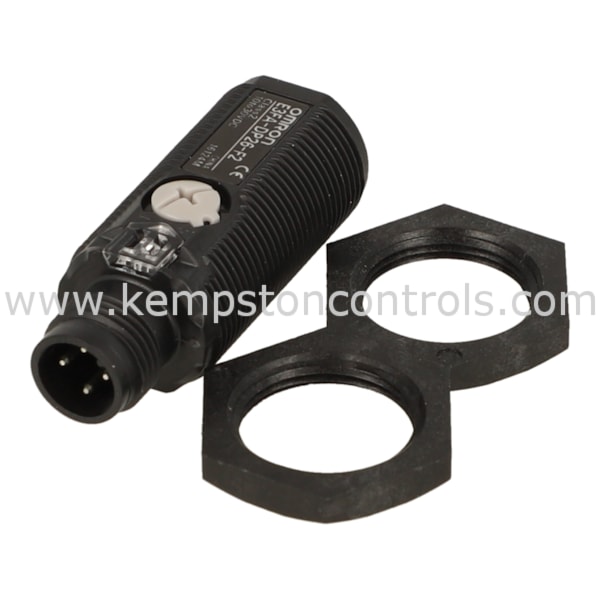 Omron E3FA-DP26-F2 OMRON PHOTOELECTRIC SENSOR, M18 THREADED BARREL, PLASTIC, INFRARED LED, 1000 ...