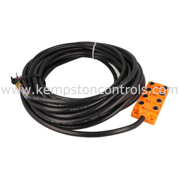 IFM EBT004 IFM SPLITTER BOX, 8 X M12, A CODING, GOLD CONTACTS, 15M ...