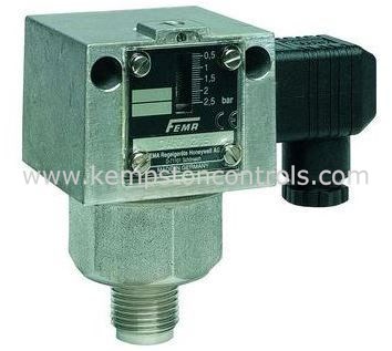Honeywell Fema EX-DWR6 FEMA PRESSURE MONITOR 0.5-6 BAR, 1/4" BSP, 1/2" BSP, 250V AC SUPPLY ...