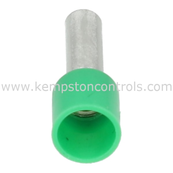 Cablecraft CET6.0F CABLECRAFT FRENCH BOOT LACE FERRULE 12MM, GREEN, 3MM ...