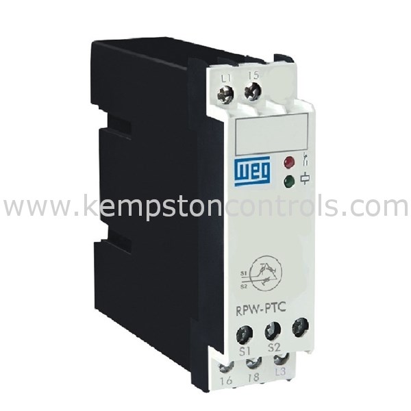 WEG RPW-PTCE05 THERMISTOR MONITORING RELAY 24-240V | Kempston Controls