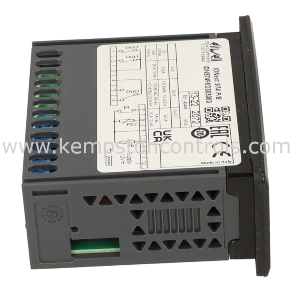 Eliwell PELX023 ELIWELL IDNEXT 974 P/B, REFRIGERATION CONTROLLER, NTC ...