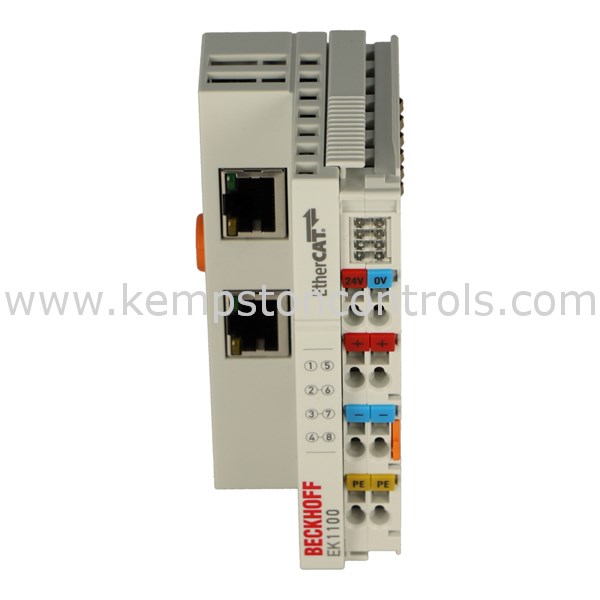 Beckhoff EK1100 BECKHOFF ETHERCAT COUPLER FOR EBUS TERMINALS | Kempston Controls