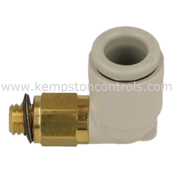 SMC KQ2L06-M5A SMC KQ2L, ONE-TOUCH FITTING WHITE COLOR - MALE ELBOW ...