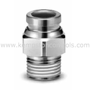 SMC KQG2H08-01S SMC KQG2H, STAINLESS STEEL 316, ONE-TOUCH FITTING, MALE CONNECTOR | Kempston ...