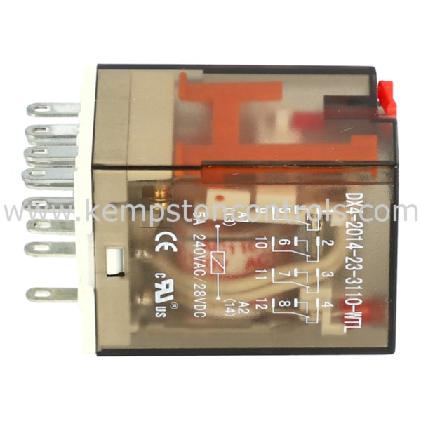 Durakool DX4-2014-23-3110-WTL DURAKOOL PLUG-IN RELAY, LED, 110VAC, 5A ...