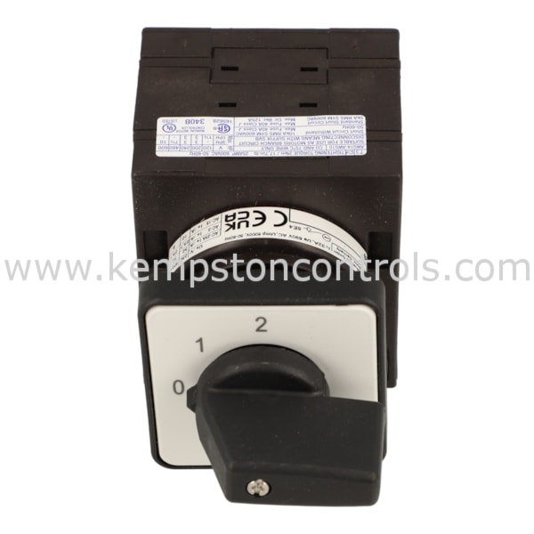 Eaton Moeller T3-3-8314/E MOELLER STEP SWITCH, 6CONTACTS, 32A, FRONT ...