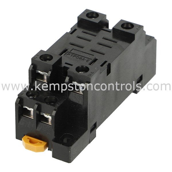 Omron PTF08A-E OMRON SOCKET, DIN RAIL/SURFACE MOUNTING, 8 PIN, SCREW TERMINALS | Kempston Controls