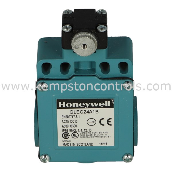 Honeywell GLEC24A1B HONEYWELL MICRO LIMIT SWITCH, 2NC/2NO, SNAP ACTION, SILVER, SIDE ROTARY ...