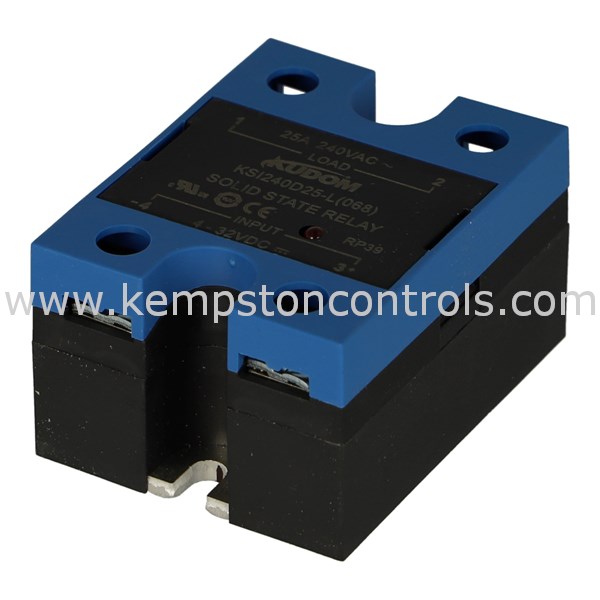 Kudom KSI240D25-L(068) KUDOM 25A 4-32VDC ZERO X SSR & LED WITH ...