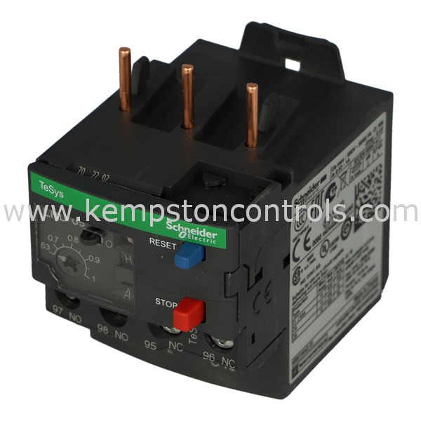 Schneider LRD05 SCHNEIDER THERMAL OVERLOAD RELAYS, 0.6-1A, CLASS 10A ...