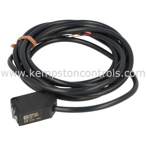 Omron E3Z-LS61 2M OMRON PHOTOELECTRIC SENSOR, DISTANCE SETTABLE BGS AND FGS, NPN LO DO, 2M CABLE ...