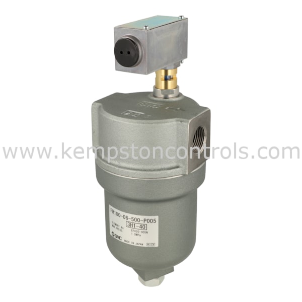 SMC FH100-06-500-P005 SMC HYDRAULIC FILTER, 3/4 PORT SIZE, 5?M NOMINAL ...