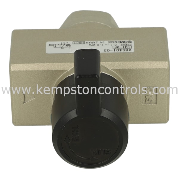 SMC VHS401-03 SMC VHS*0_, 3 PORT HAND VALVE, METRIC | Kempston Controls