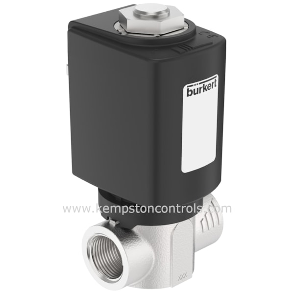 Burkert 00240750 BURKERT 2/2 WAY SOLENOID VALVE, 24V, 16 BAR, NC, G3/8 ...