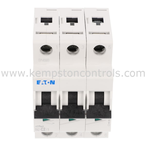 Eaton Moeller FAZ-C2/3 MOELLER MCB, 2A, C-TYPE, TP, 15KA | Kempston ...