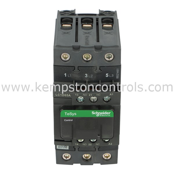 Schneider LC1D65AF7 SCHNEIDER CONTACTOR 65A 110VAC | Kempston Controls