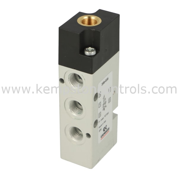 Camozzi 358-035 CAMOZZI PNEUMATIC VALVE-5/2-1/8 PORT-PILOT SPRING ...