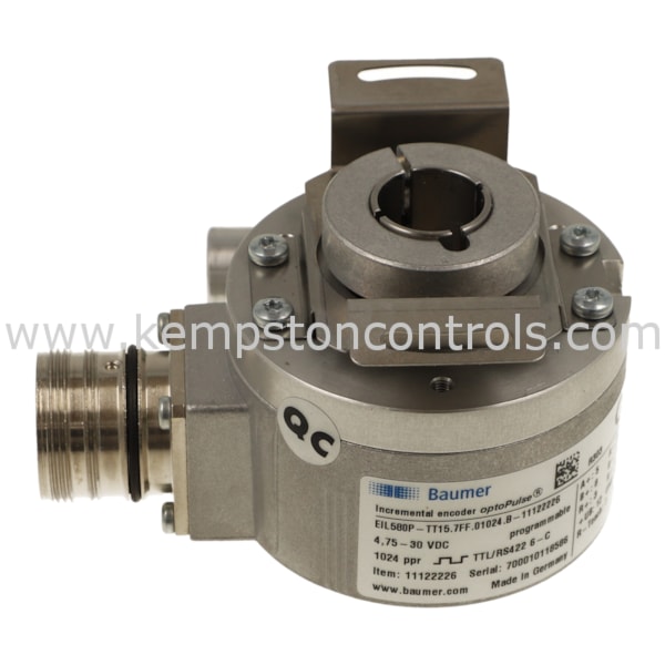 Baumer EIL580P-TT15.7FF.01024.B BAUMER INCREMENTAL ENCODER, THROUGH ...