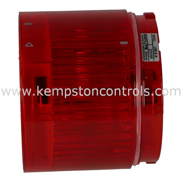 Patlite LR6-E-R PATLITE LED MODULE, RED, COLORED LENS, 60MM DIA. FOR USE WITH LR4 SERIES SIGNAL ...