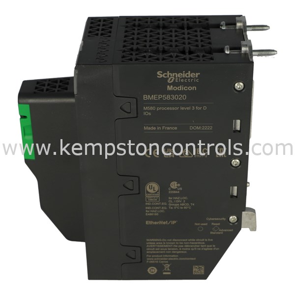Schneider BMEP583020 SCHNEIDER MODICON M580 EPAC CONTROLLER | Kempston ...