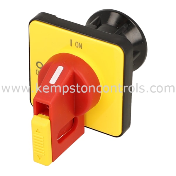 IMO H69-0003 IMO ISOLATOR HANDLE, 48X48MMRED AND YELLOW, FOR 69 ...