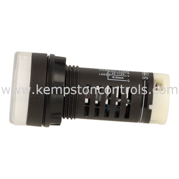 SCL PL22-LT-110W SCL 22MM TEST LED 110VAC WHITE | Kempston Controls