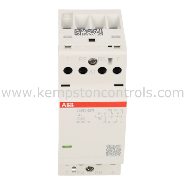 ABB 1SAE231111R0122 ABB INSTALLATION CONTACTOR, 24V, 400VAC, 25A, 2NO, 2NC, 4 POLES, IP20 ...