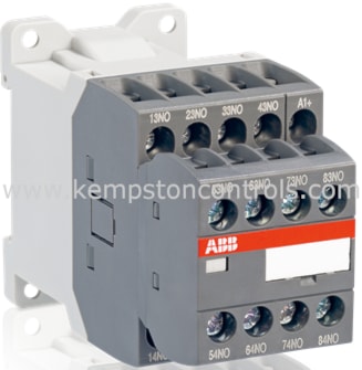 ABB 1SBH103001R8171 ABB CONTACTOR RELAY, 24VDC, 7NO+1NC AUX CONTACT, 50 ...