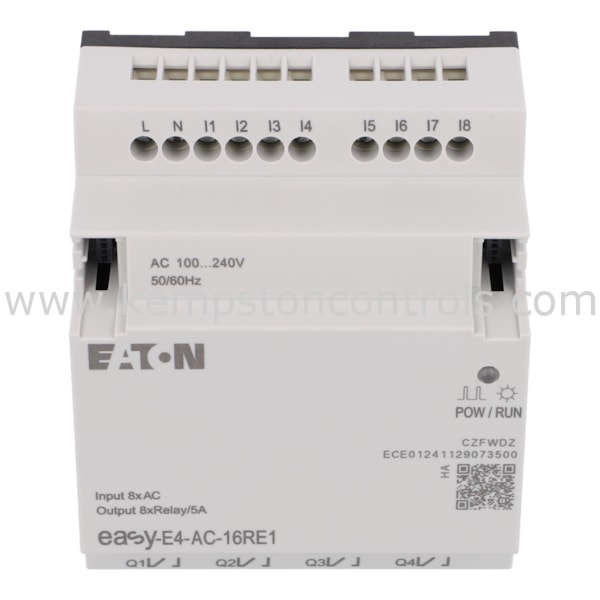 Eaton Moeller EASY-E4-AC-16RE1 MOELLER I/O EXPANSION, FOR USE WITH ...