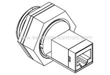 Molex ENSP1F5 MOLEX (BRAD) ENET FR/FR PASS-THRU SHD | Kempston Controls