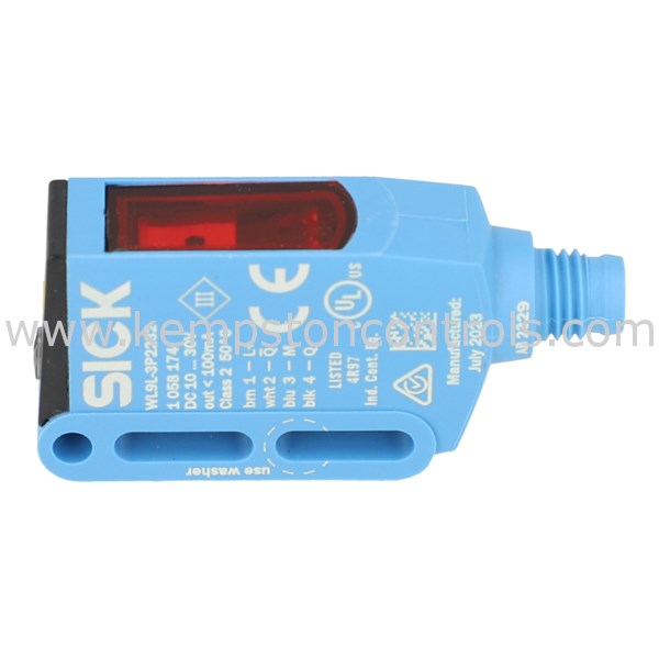 Sick WL9L-3P2232 SICK PHOTOELECTRIC SENSOR, RETROREFLECTIVE, 8M RANGE ...