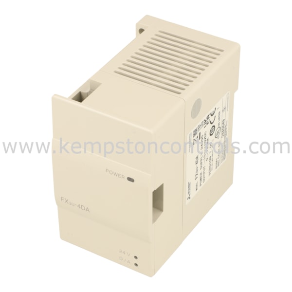 MITSUBISHI FX3U-4DA MITSUBISHI DIGITAL TO ANALOGUE, 4 CHANNEL, 16 BIT ...